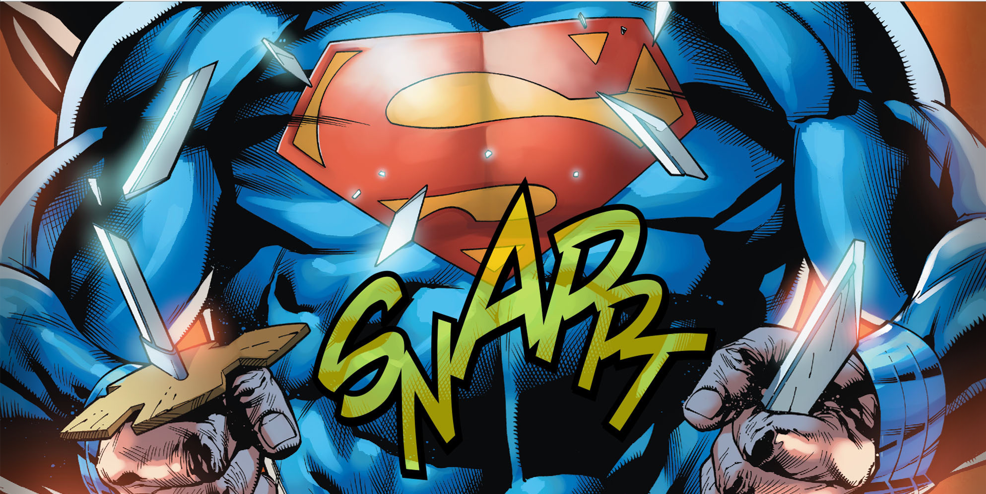 Superman Comic HD Wallpaper — SNARR! | 1919x961 | Wallpaper Abyss