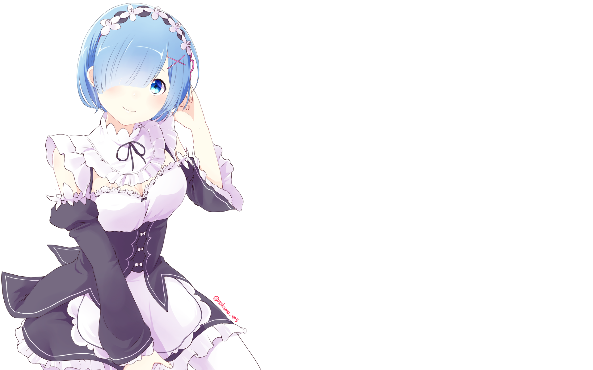HD Wallpaper: Rem from Re:Zero