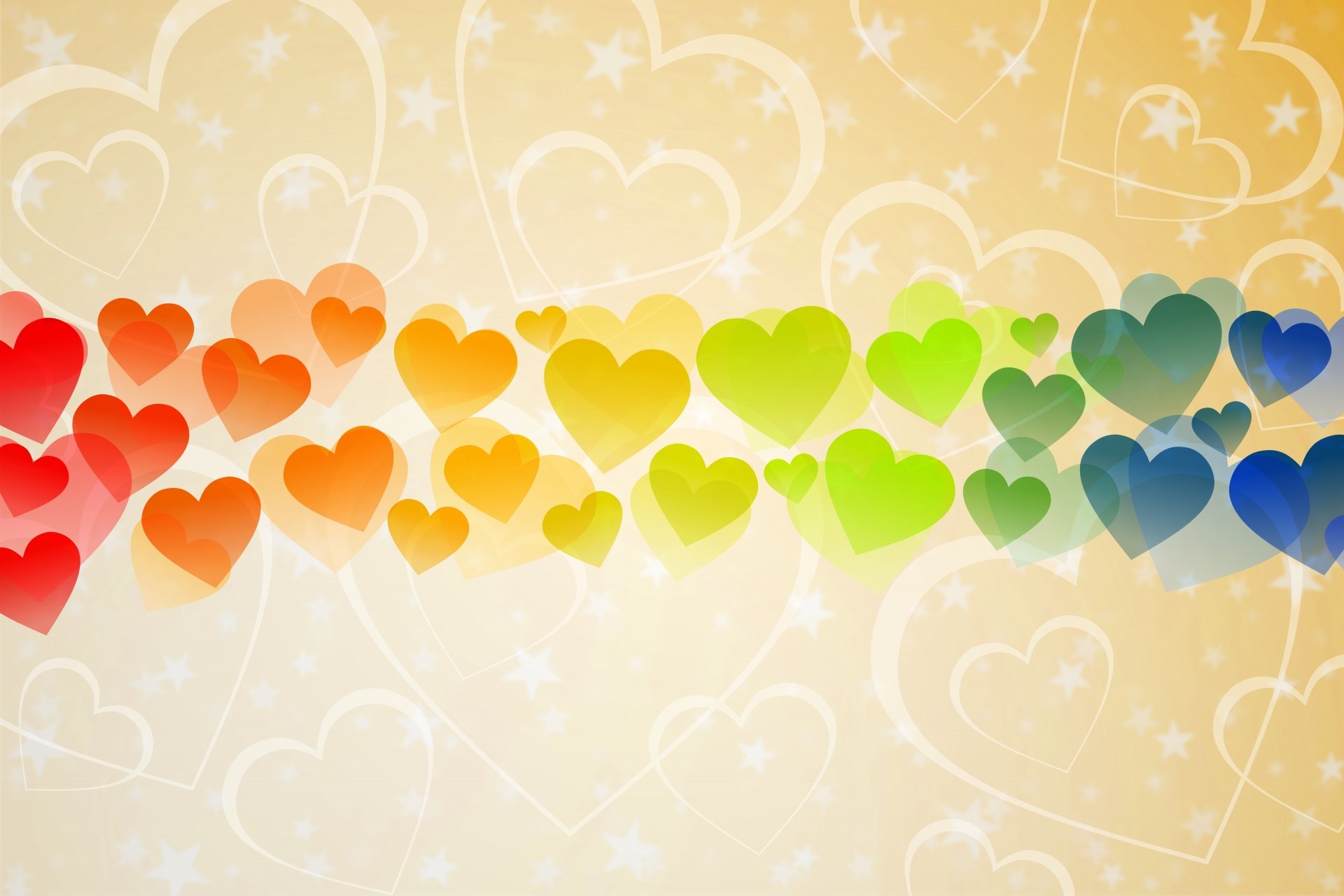 Download Colorful Colors Artistic Heart 4k Ultra HD Wallpaper