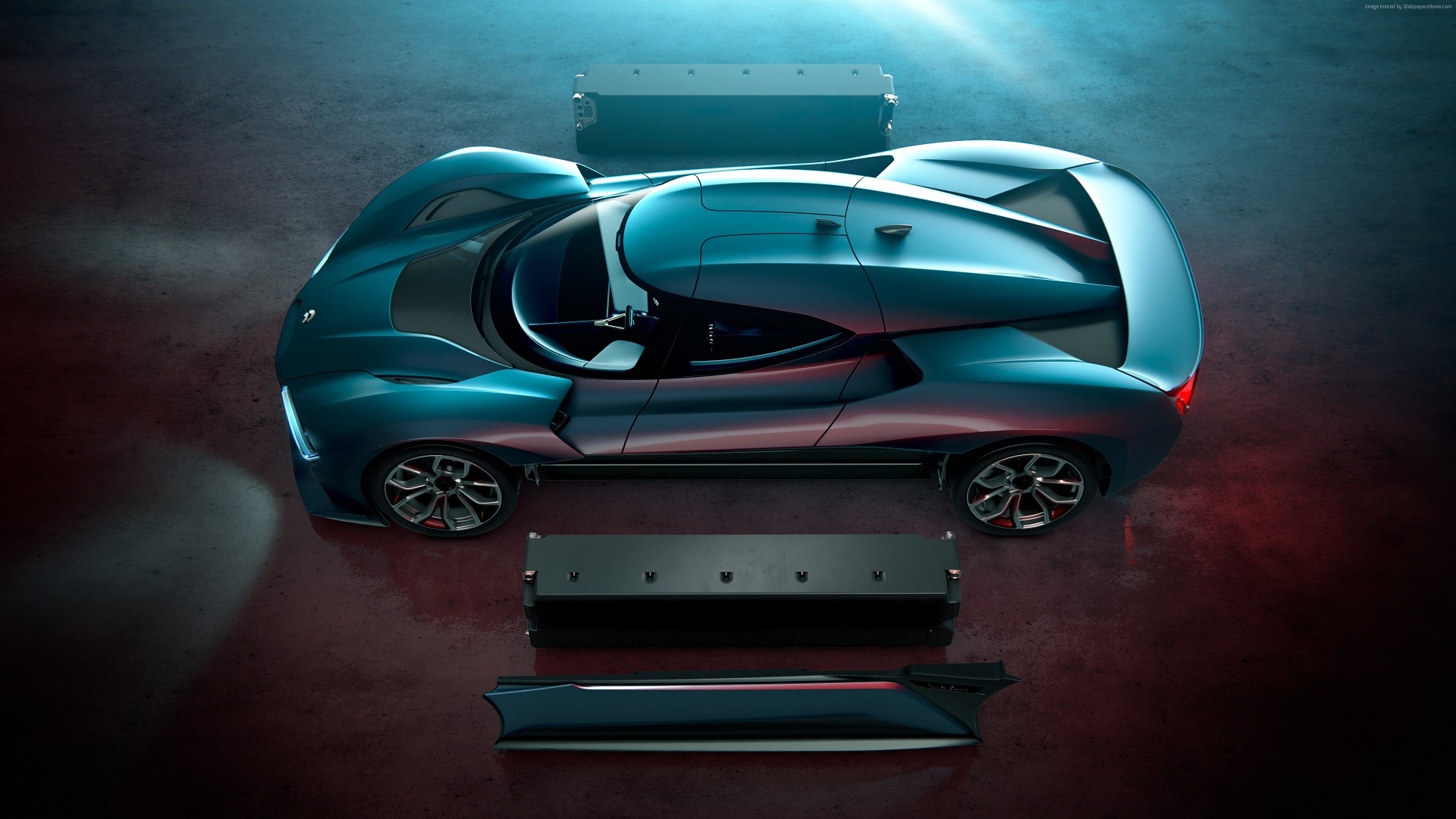 Download Supercar Vehicle Nio Ep9 HD Wallpaper