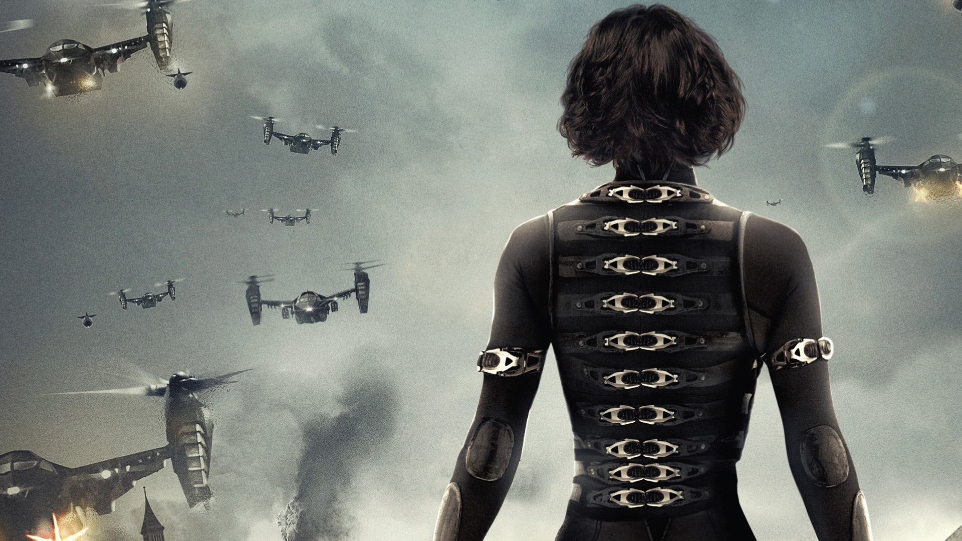 Alice Stands Tall: Resident Evil Retribution HD Wallpaper Featuring ...