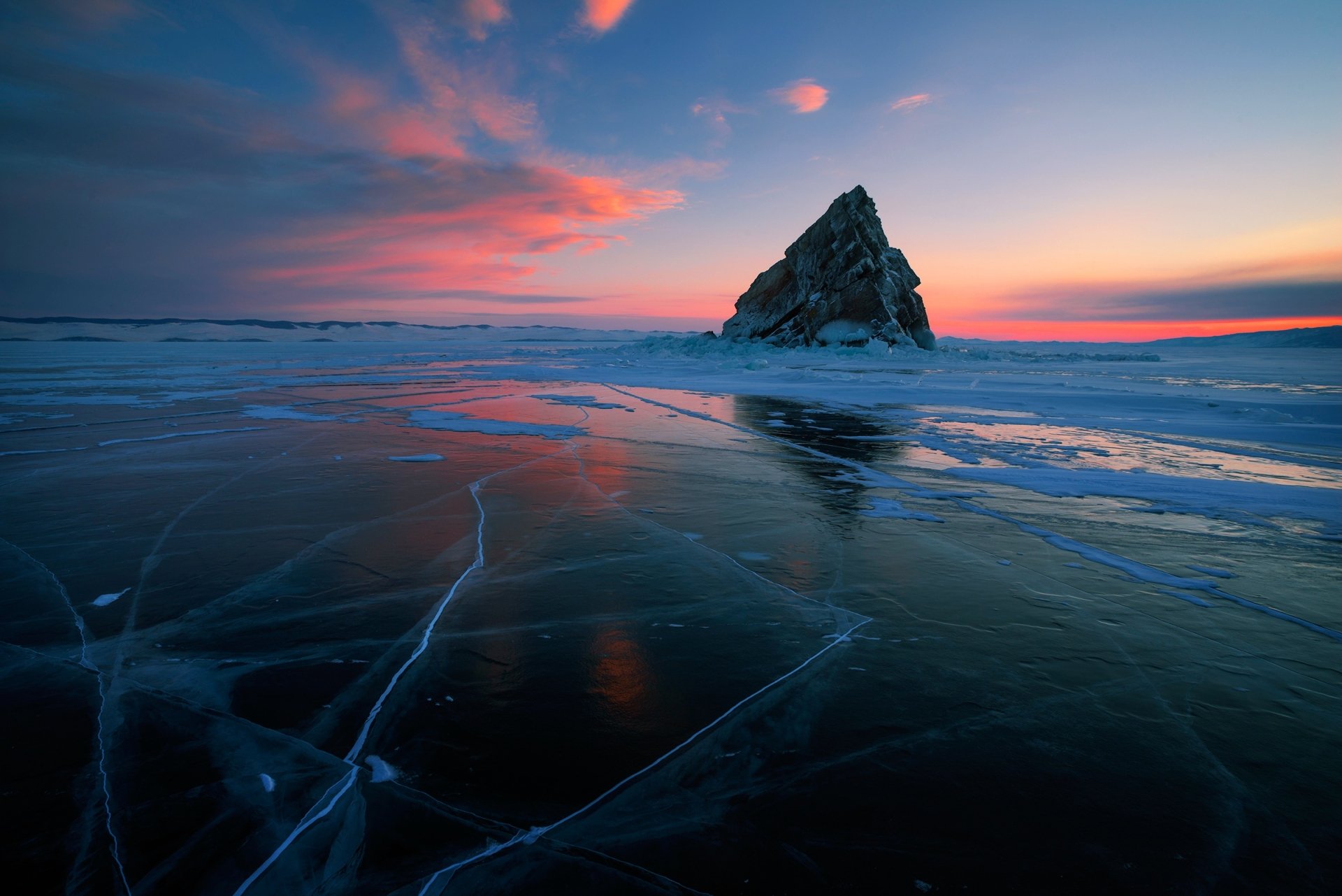 Frozen Horizon HD Wallpaper