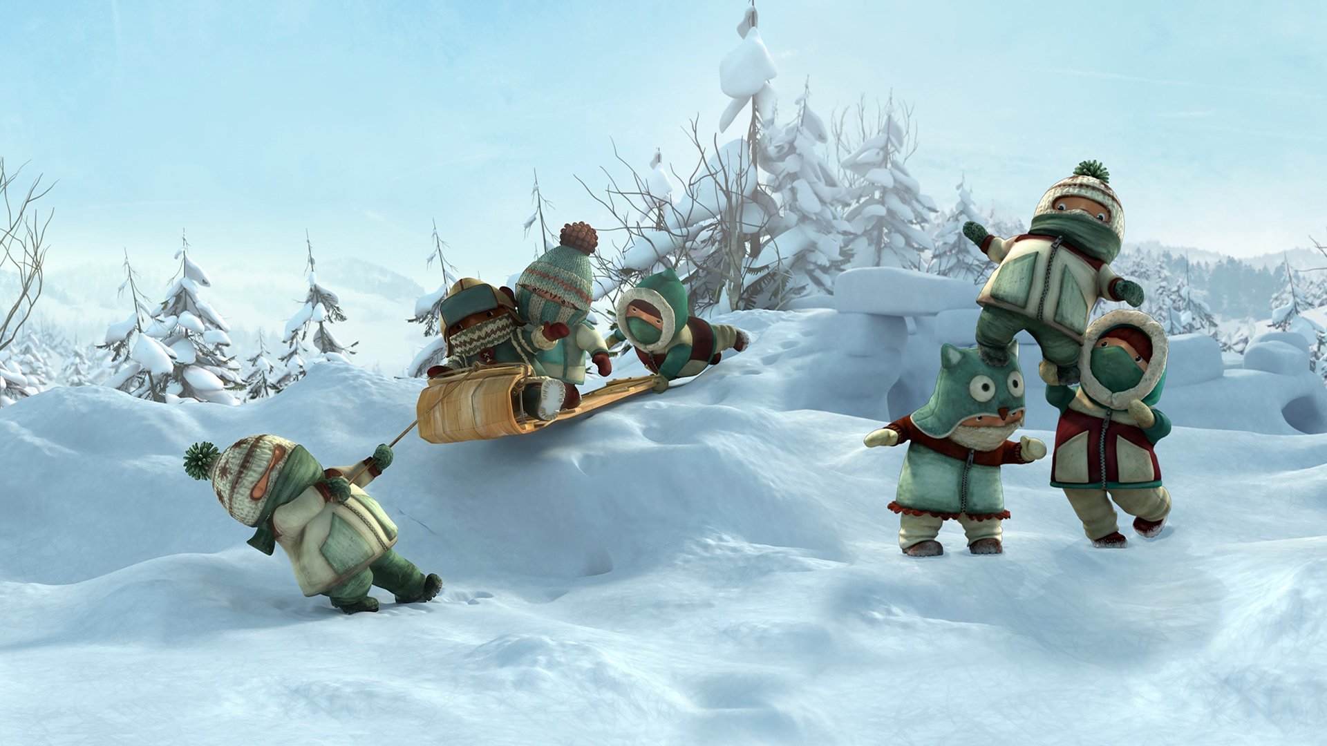 Download Movie Snowtime! HD Wallpaper