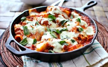 Easy Skillet Lasagna