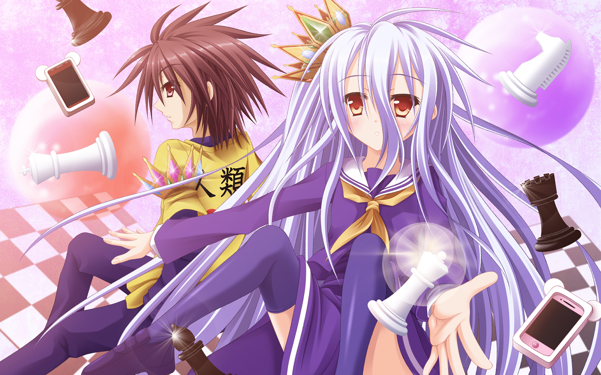 Download Sora (No Game No Life) Shiro (No Game No Life) Anime No Game ...
