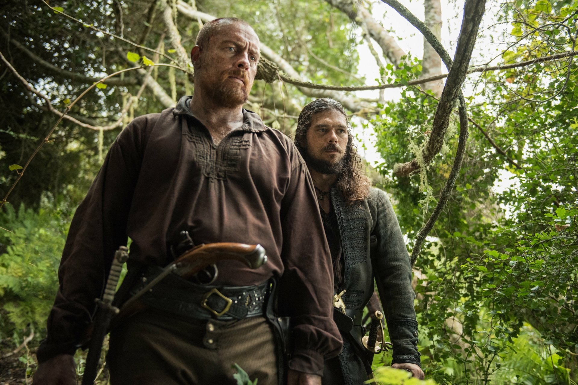 Download John Silver (Black Sails) Luke Arnold Captain Flint (Black ...