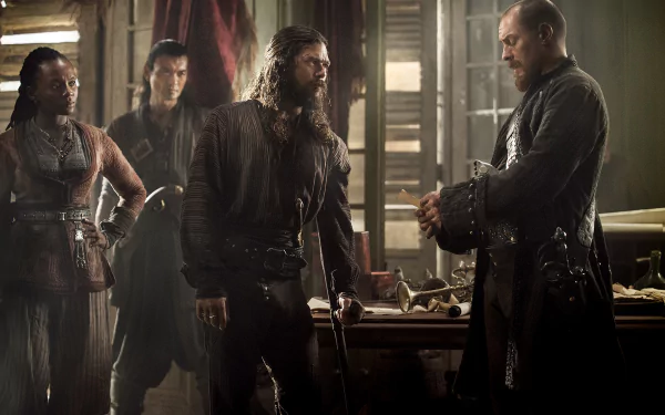 Download John Silver (Black Sails) Luke Arnold Captain Flint (Black ...