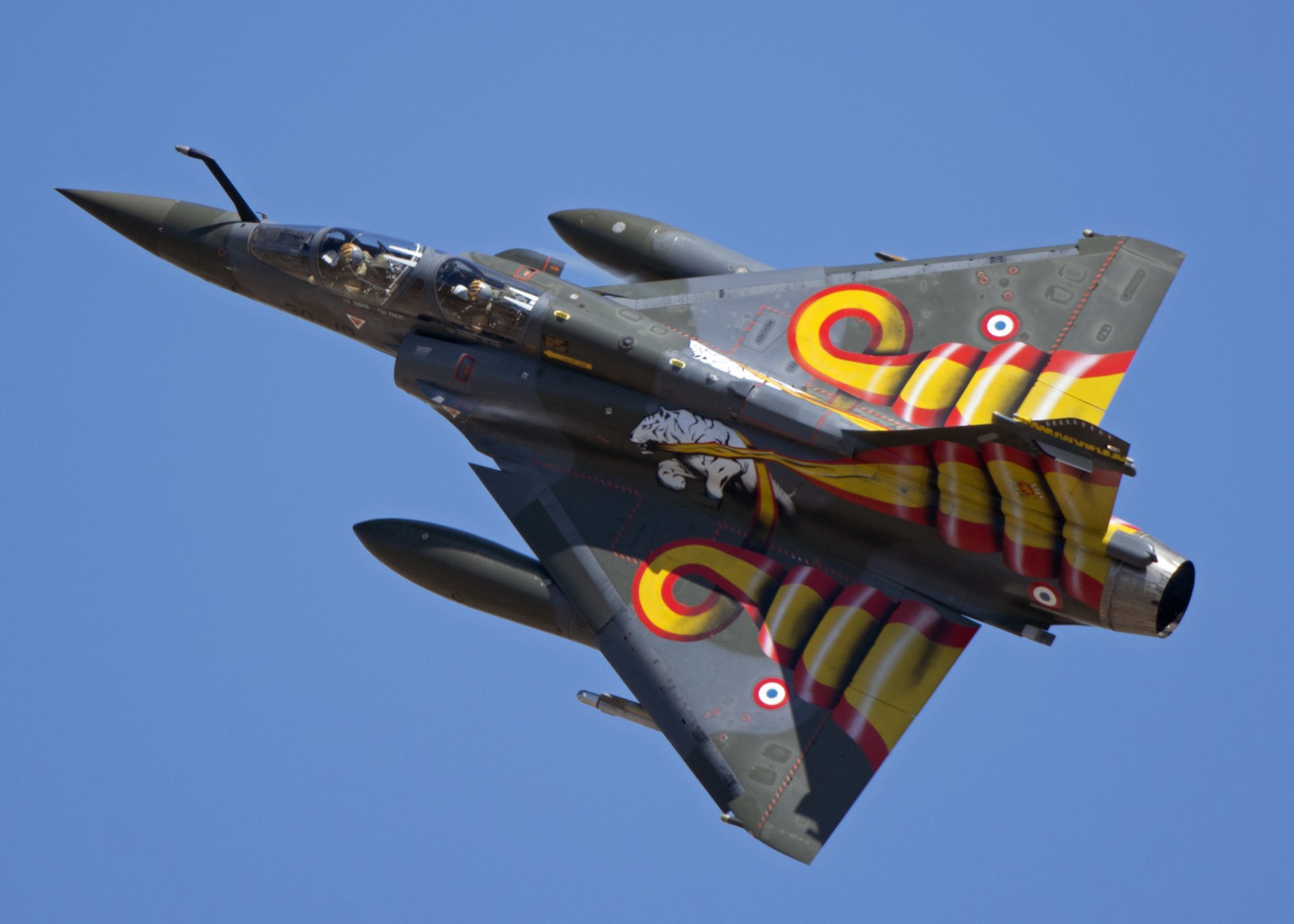 Dassault Mirage 2000 — 2K Military Jet Fighter Wallpaper | 3412x2436 ...