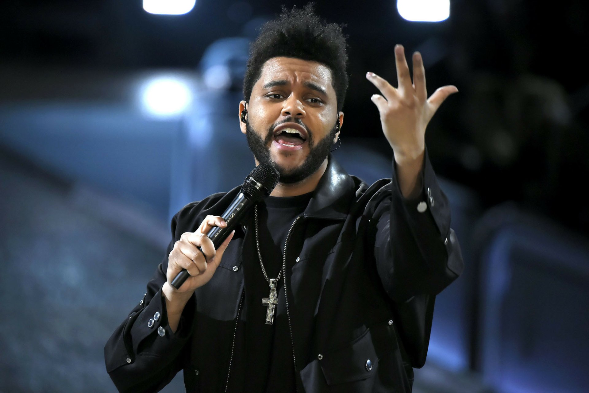 The Weeknd HD Performance Wallpaper