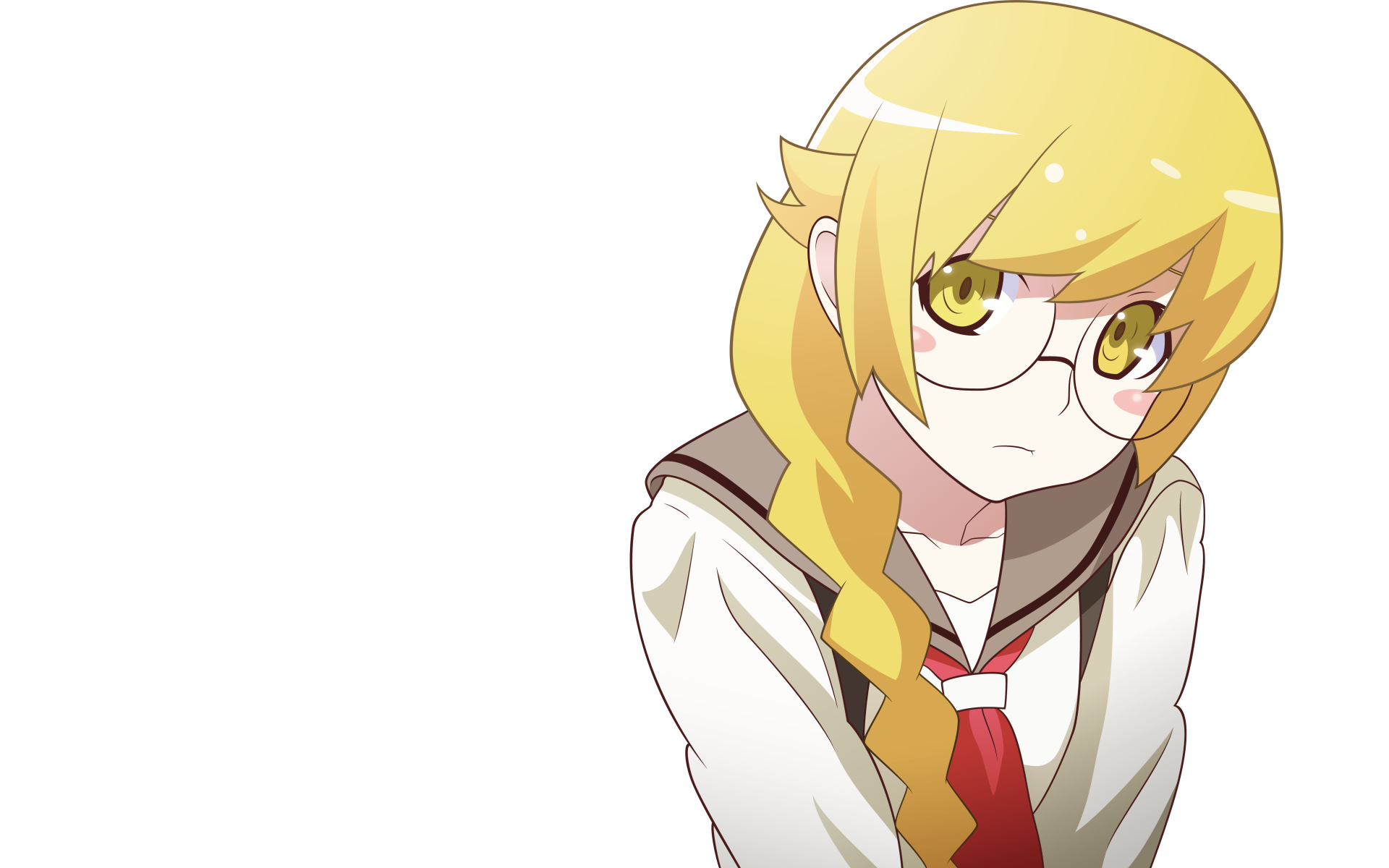 Shinobu Oshino: Monogatari 4K Ultra HD Wallpaper | 5827x3642 | Wallpaper Abyss