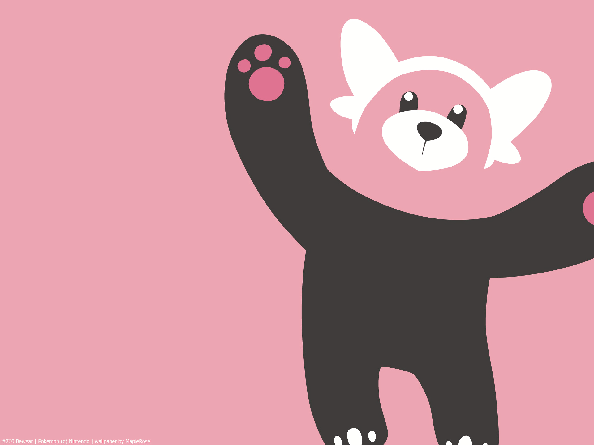 Bewear HD Wallpaper for Pokémon Sun and Moon Fans