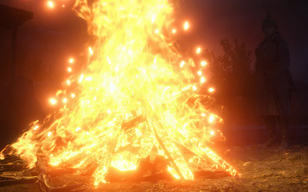 Dark Souls Bonfire Sanctuary HD Wallpaper by https://www.pixiv.net/en ...