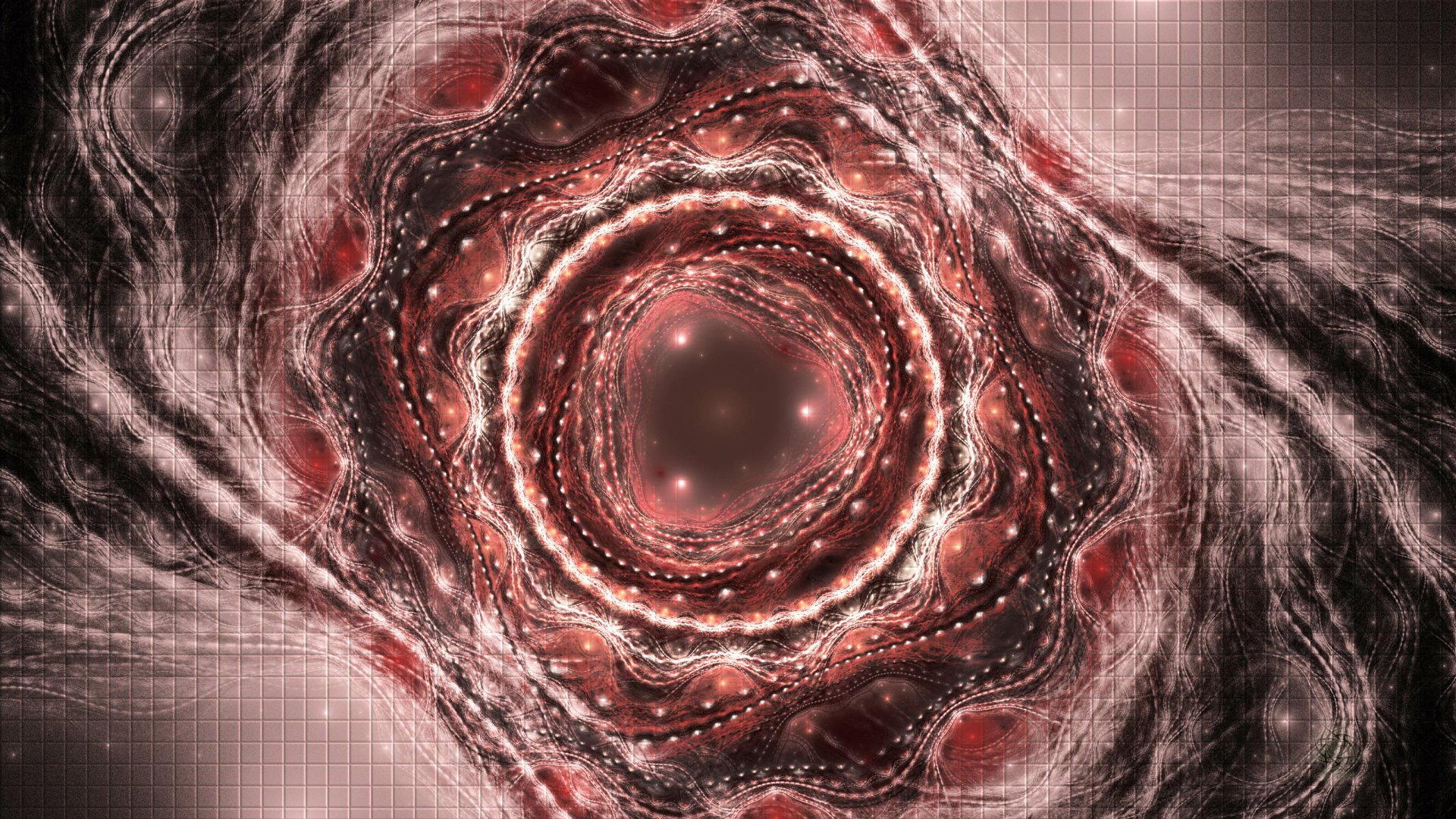 Eye of the Storm - Fractal Art by Dr-Pen | 3200x1800 | Wallpaper Abyss