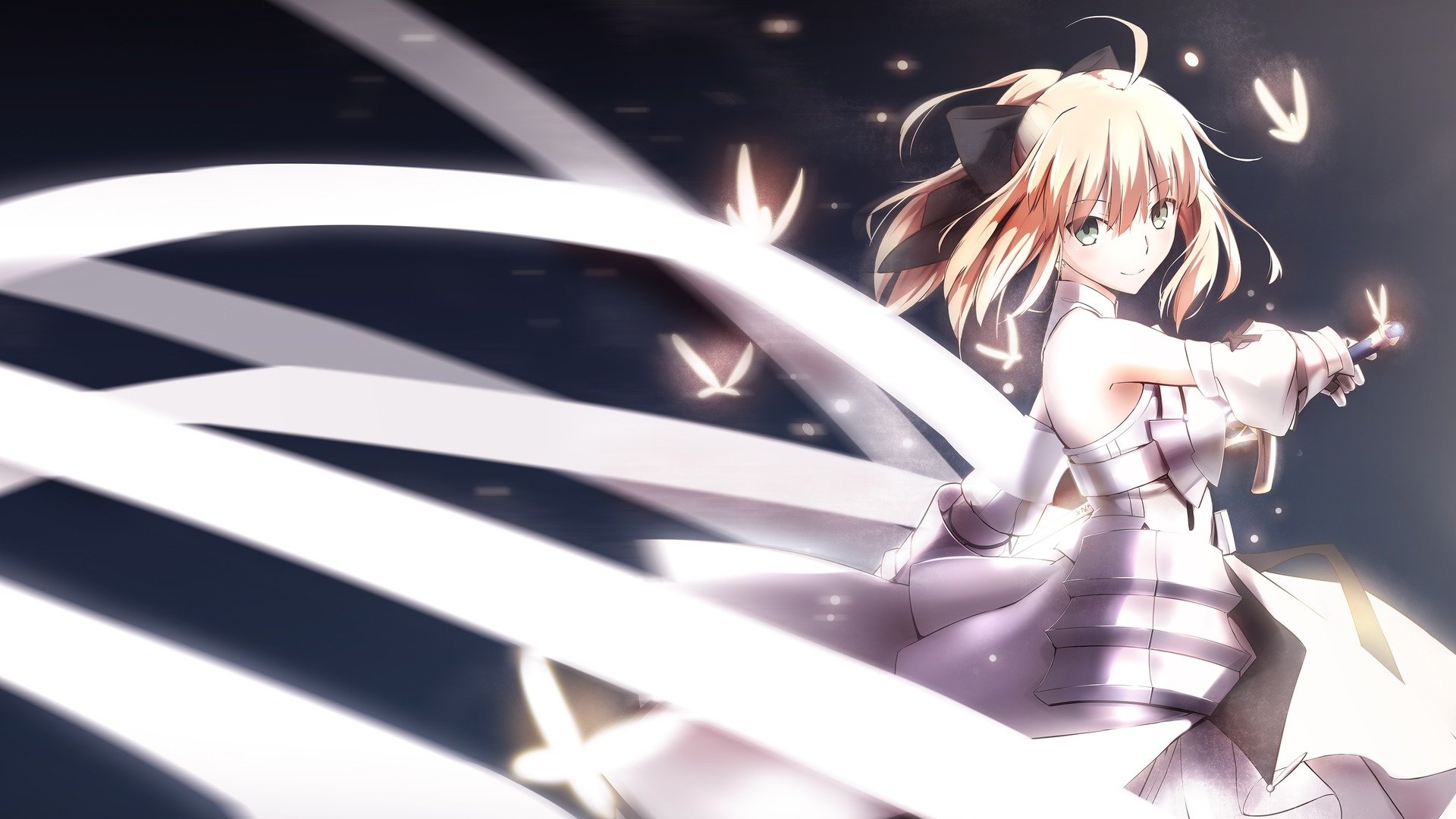 Download Saber (Fate Series) Anime Fate/unlimited Codes HD Wallpaper