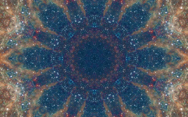 Space Mandala No25 - Wallpaper by Dr-Pen
