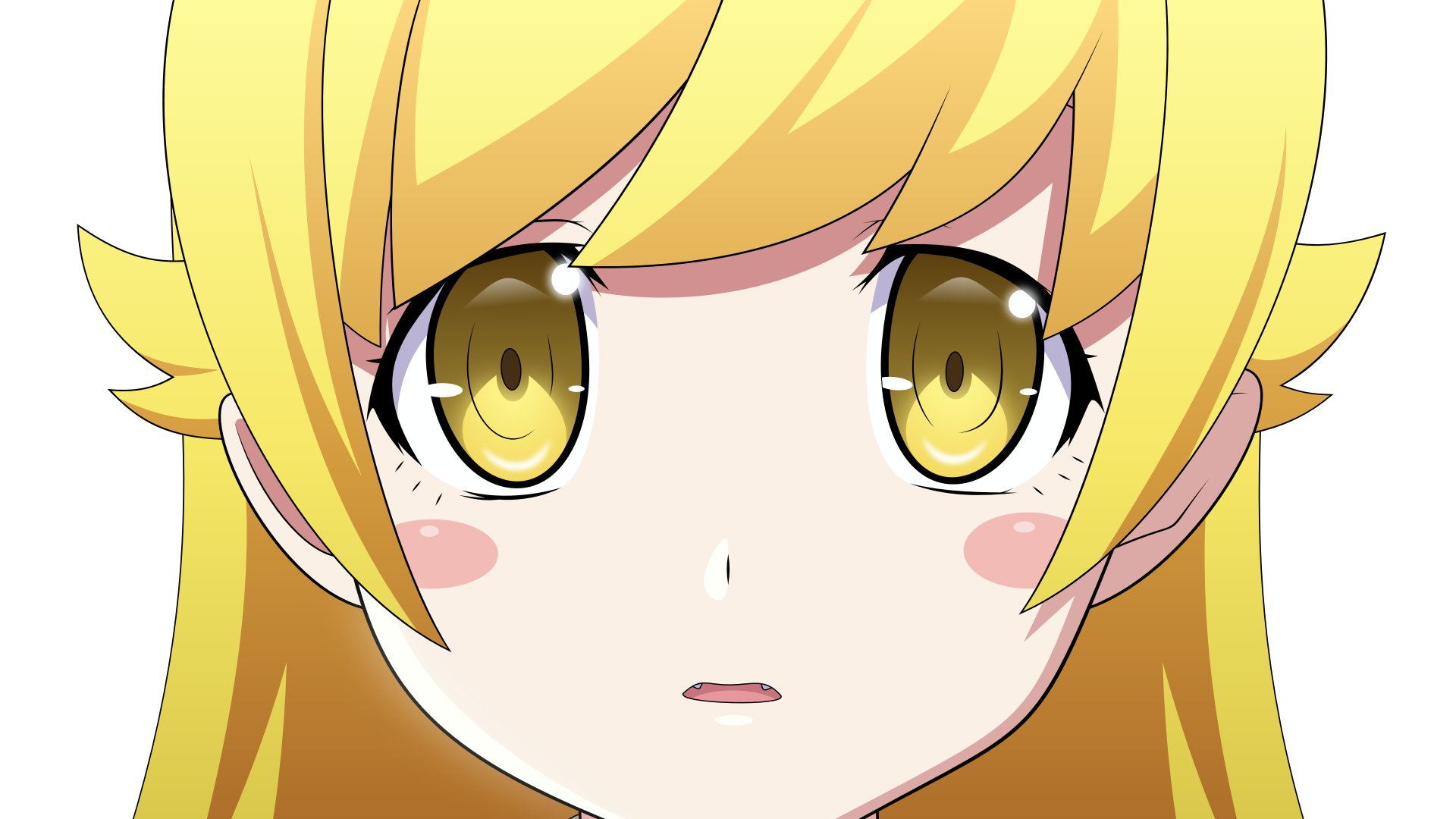 Shinobu Oshino in Stunning 4K Ultra HD – Monogatari Series Wallpaper
