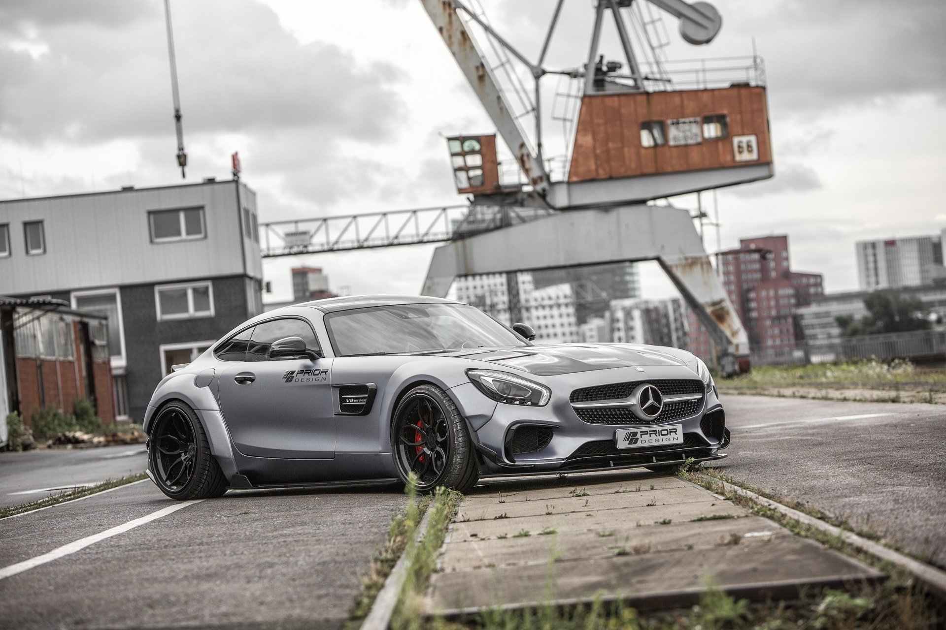 Download Supercar Silver Car Car Mercedes-Benz Vehicle Mercedes-AMG GT ...