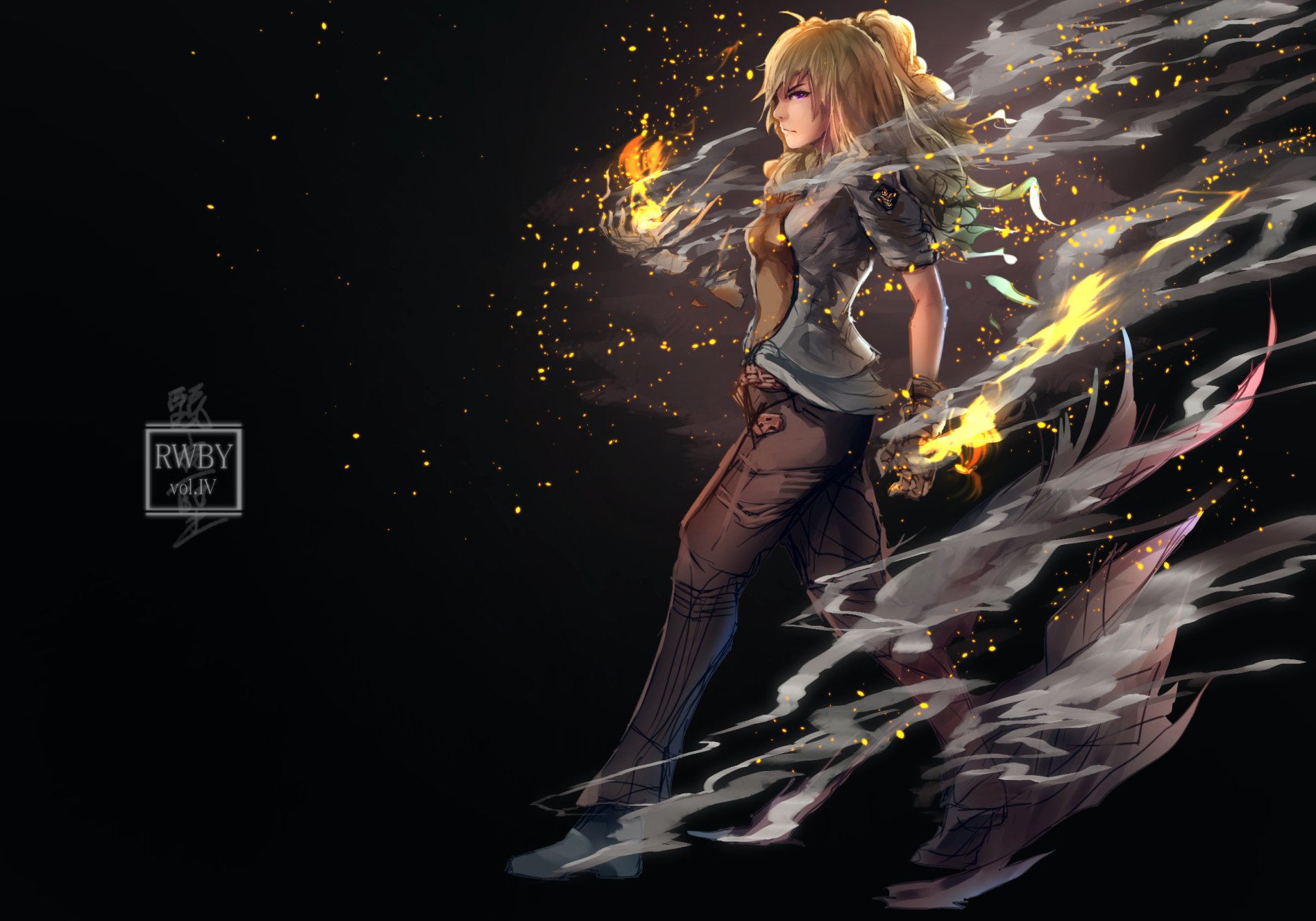 Yang Xiao Long HD Wallpaper - RWBY Adventure Awaits! by advarcher ...