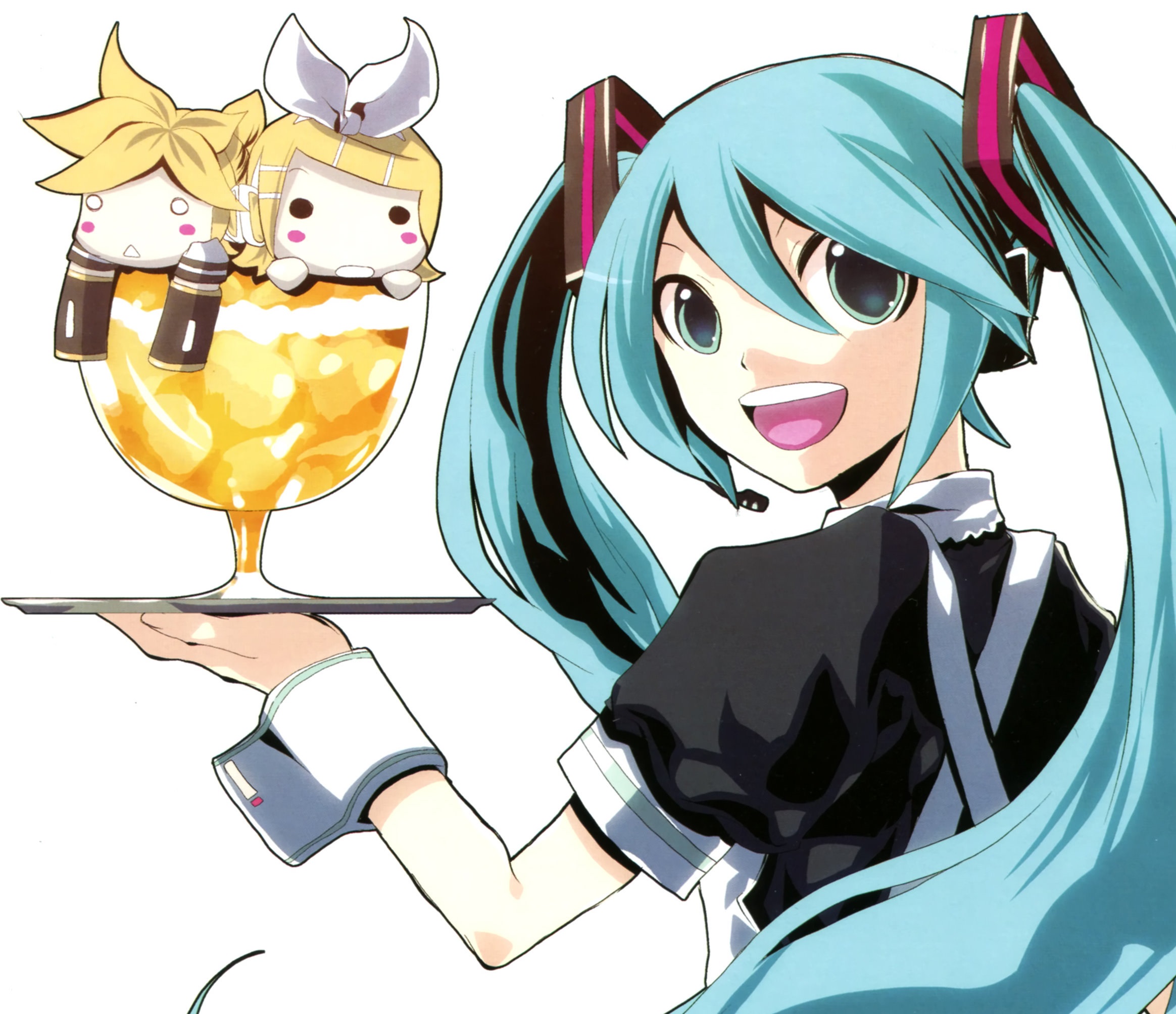 Download Len Kagamine Rin Kagamine Hatsune Miku Anime Vocaloid HD ...