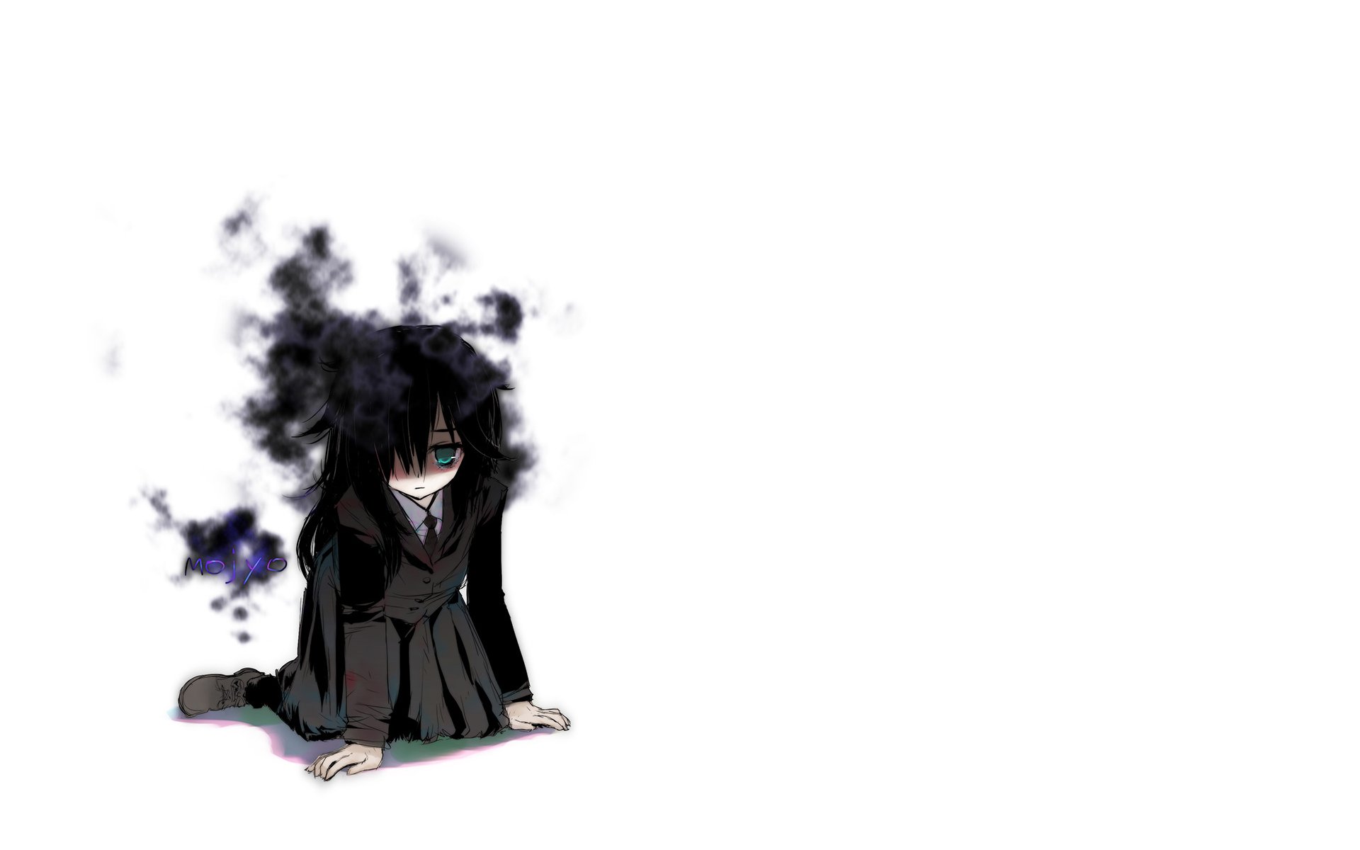 Tomoko Kuroki Dark Aura – Watamote HD Wallpaper Spotlight