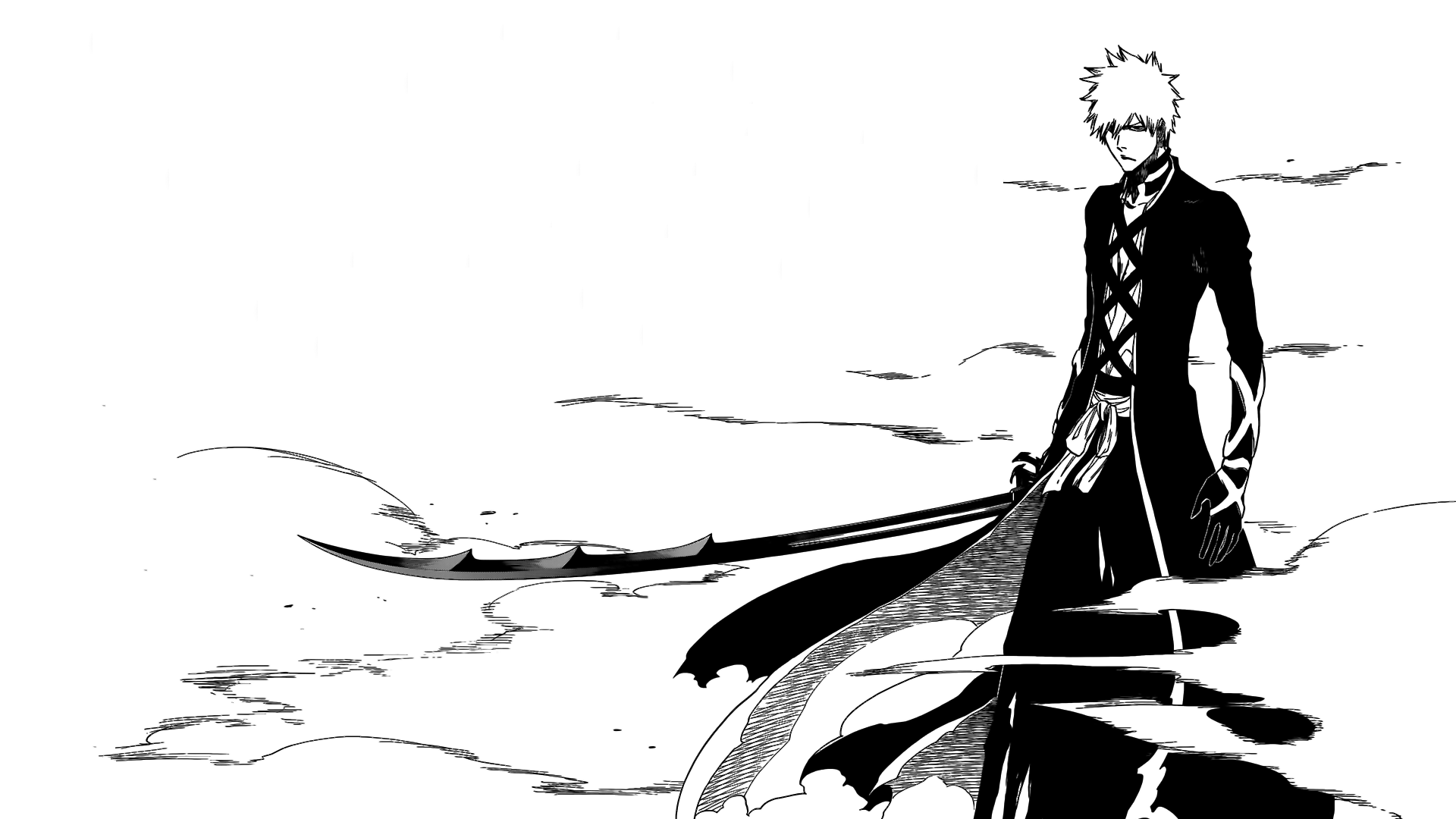 Ichigo Kurosaki - Bleach HD Wallpaper: Soul Reaper's Blade