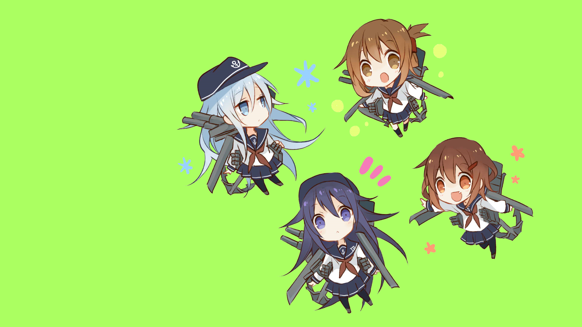 Download Akatsuki (KanColle) Ikazuchi (Kancolle) Inazuma (Kancolle ...