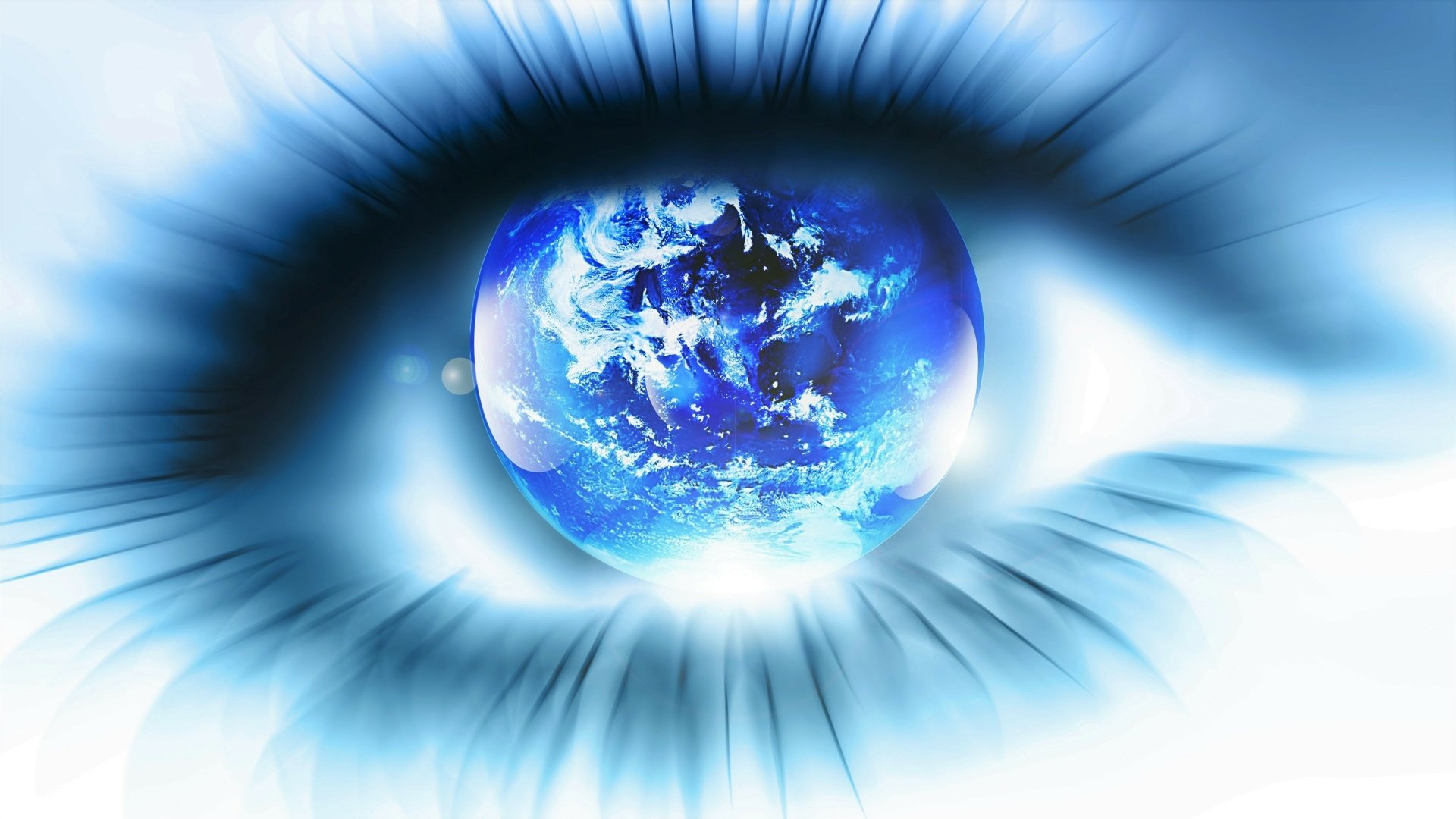 4K Ultra HD Earth Eye: The Blue Planet's Artistic Gaze