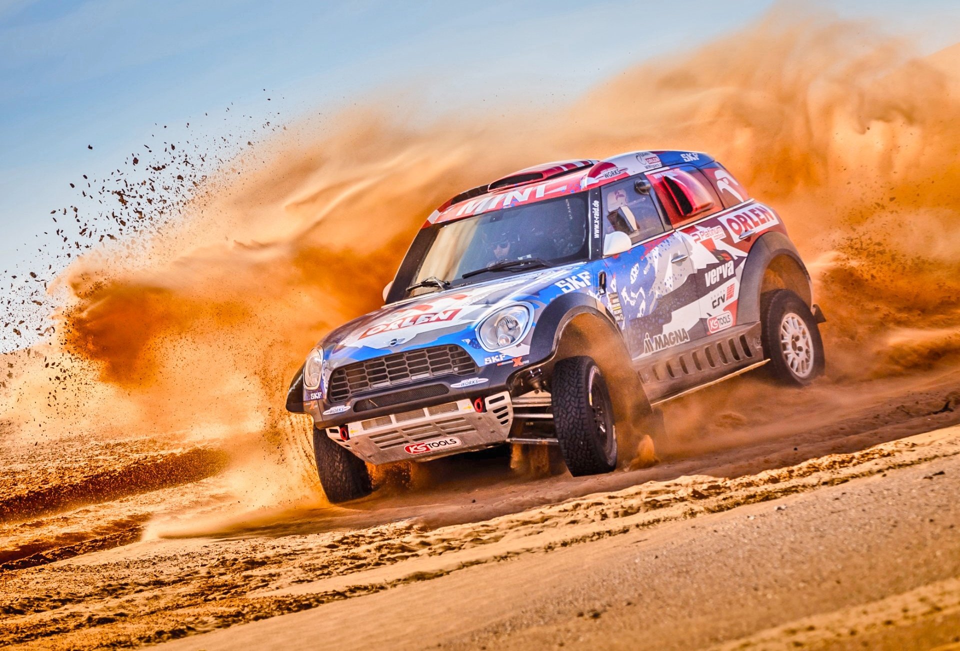 Download Sand Vehicle Car Rallying Sports HD Wallpaper