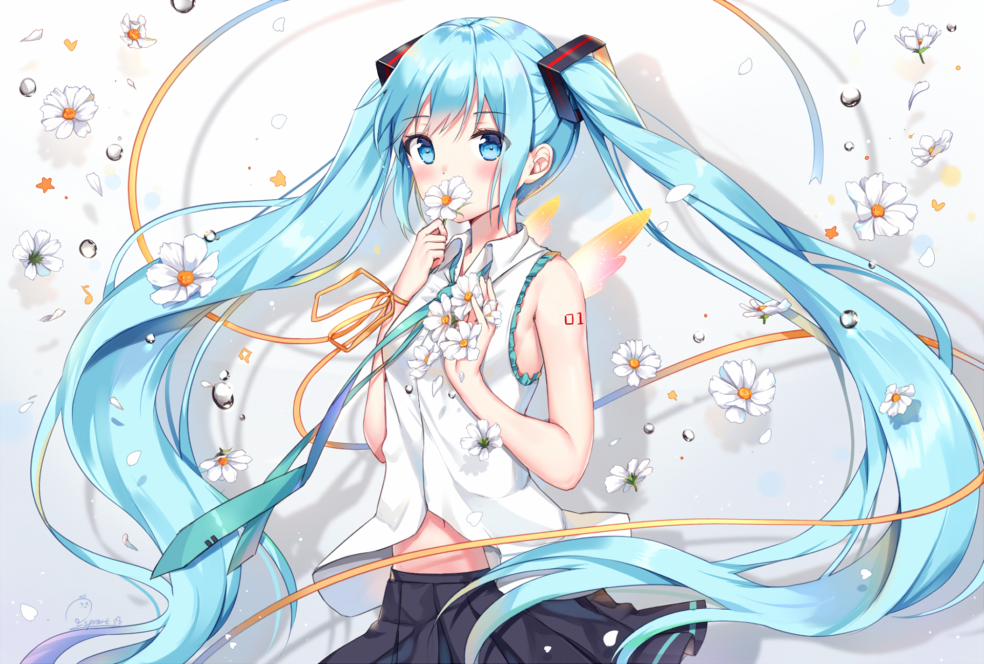 Download Hatsune Miku Anime Vocaloid HD Wallpaper