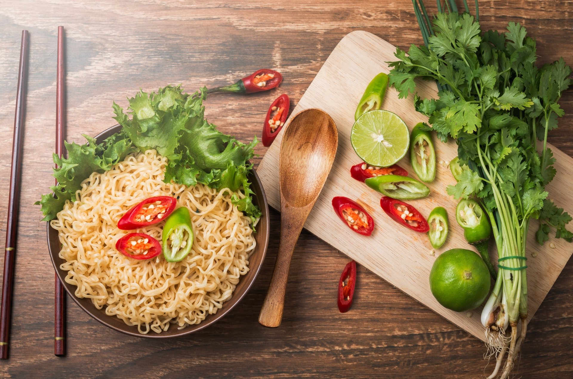 Download Pepper Still Life Food Pasta 4k Ultra HD Wallpaper