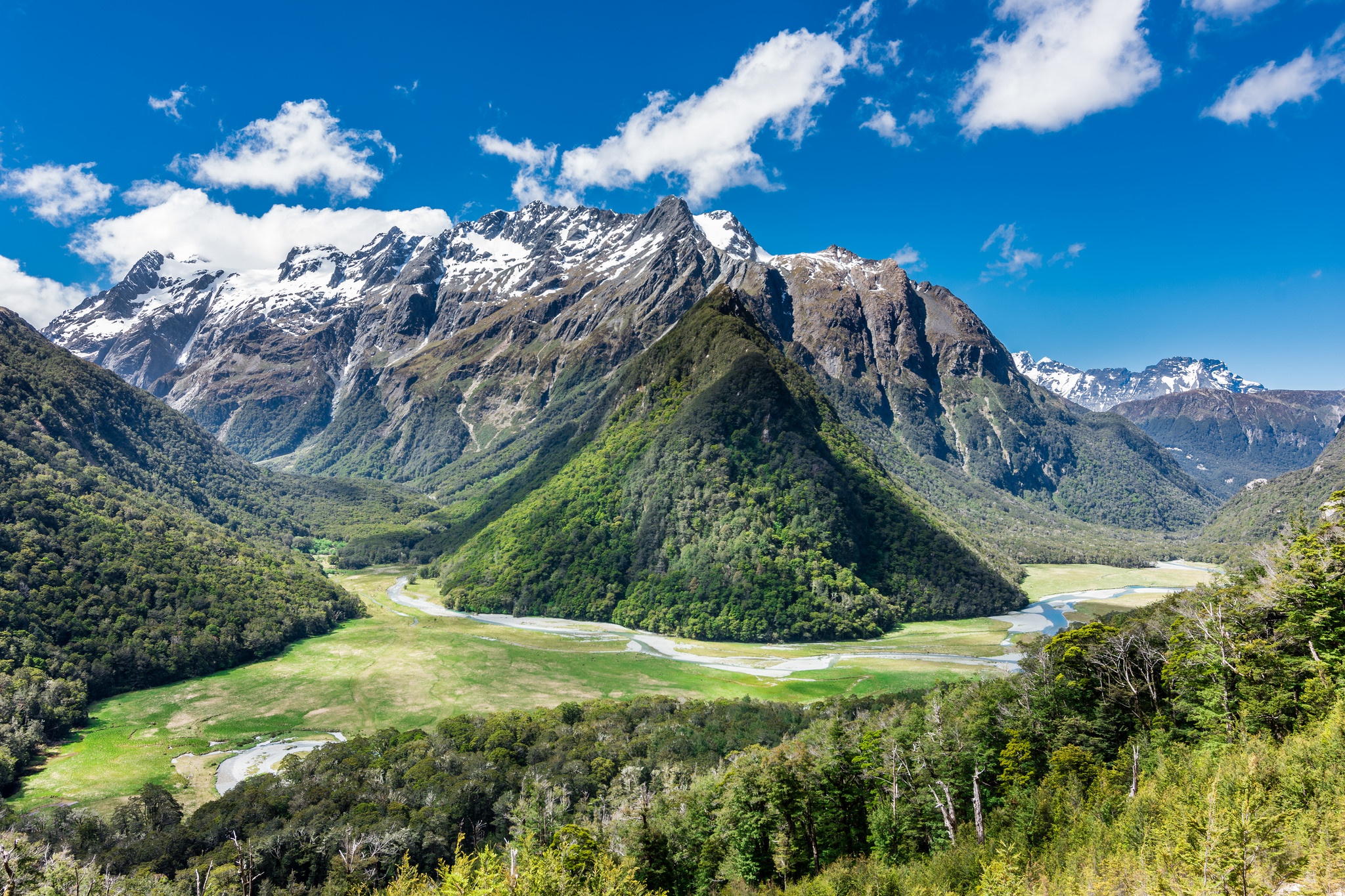 Download Mountain Nature Landscape HD Wallpaper