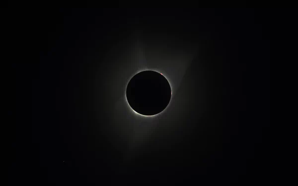 Epic HD Wallpaper: Solar Eclipse Over a Distant Planet