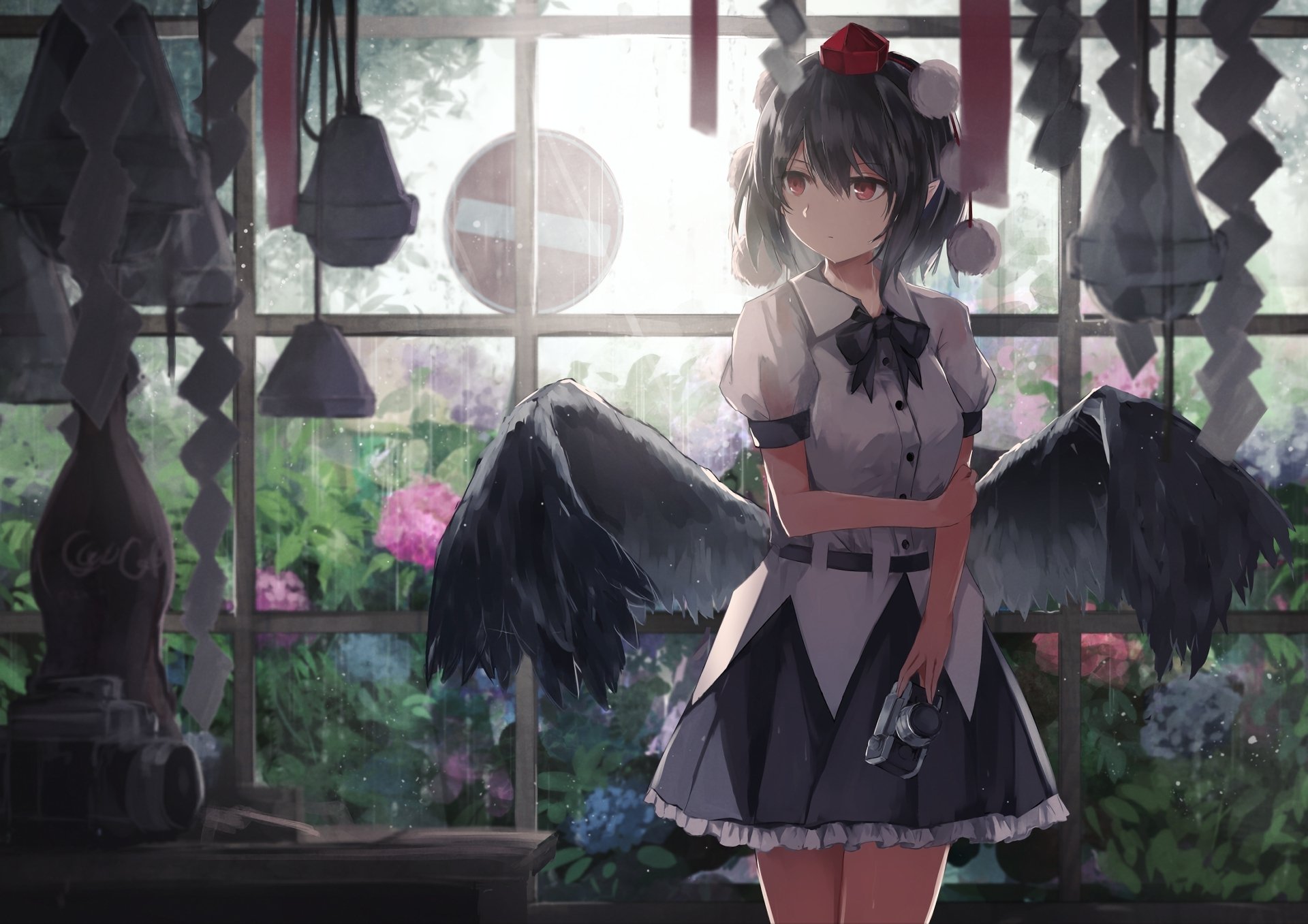 Aya Shameimaru HD Wallpaper – Stunning Touhou Anime Art Scene ...