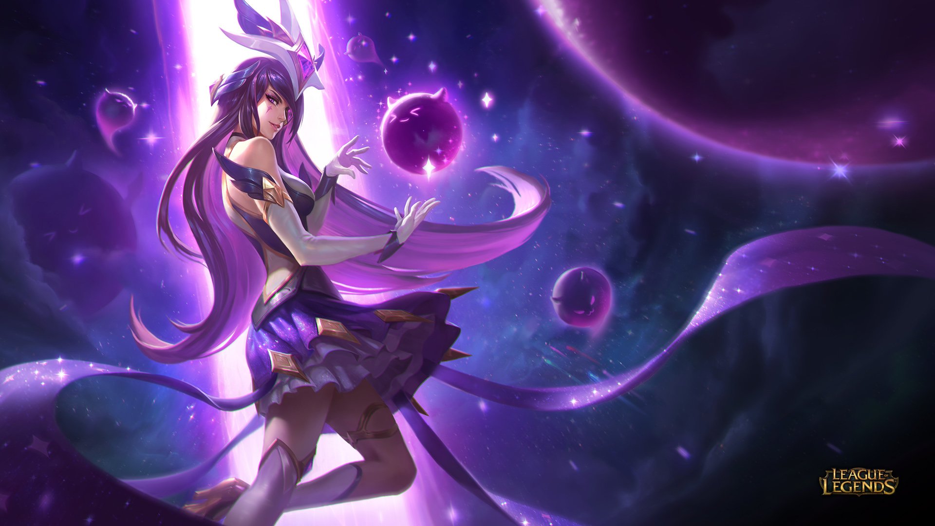 Star Guardian Syndra HD Wallpaper - League of Legends