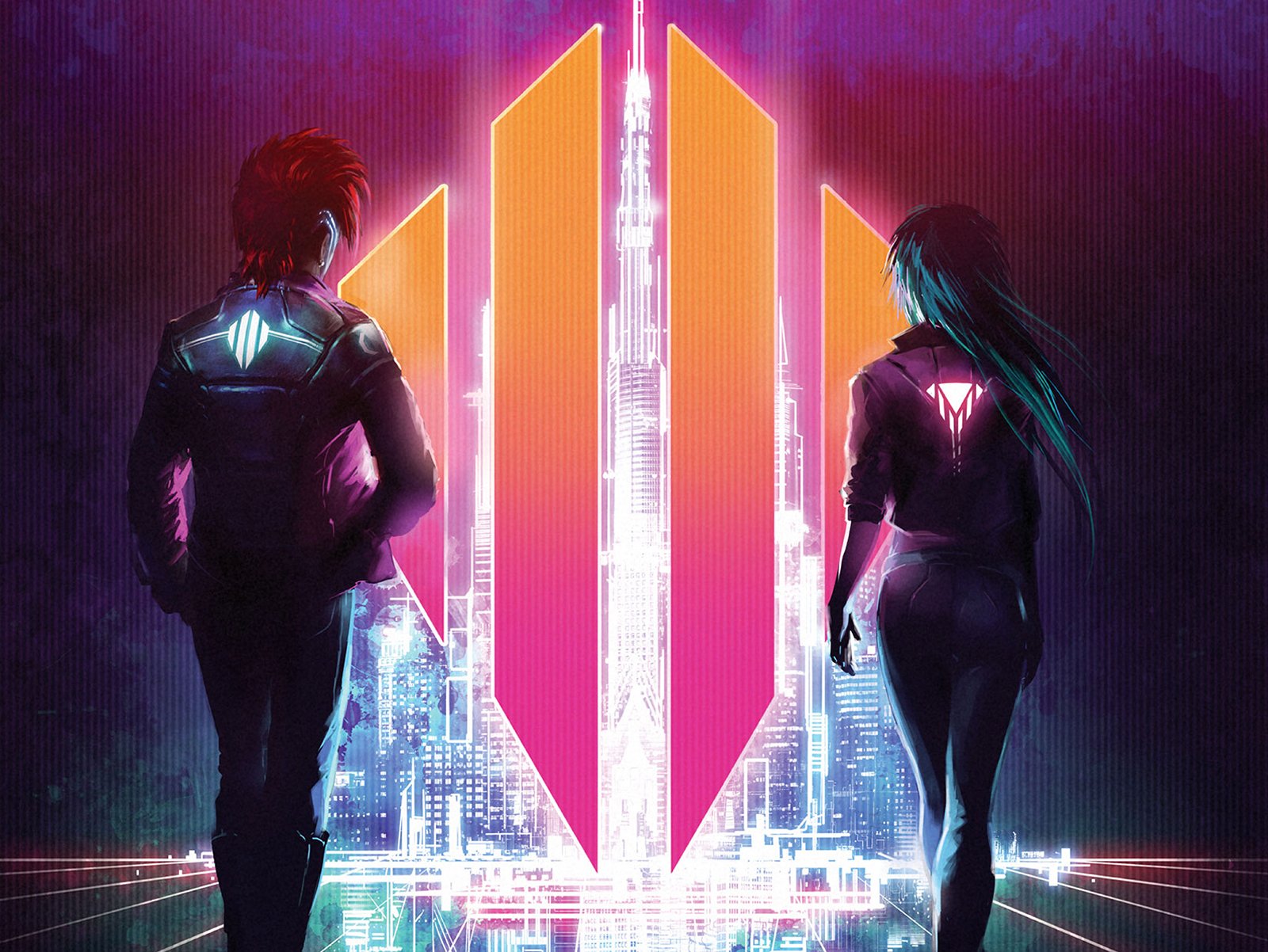 Neon Retrowave Vibes: Scandroid & Klayton in HD Music Fusion