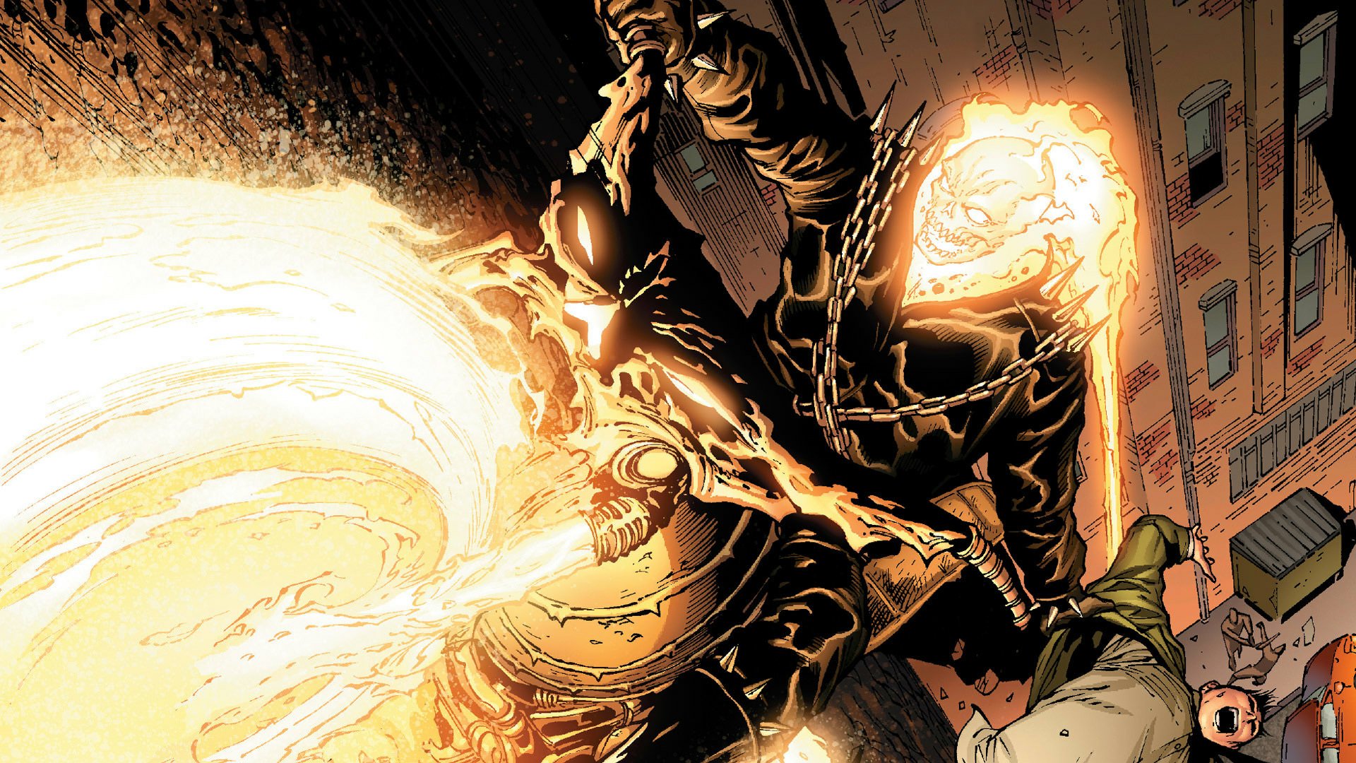 Download Comic Ghost Rider HD Wallpaper