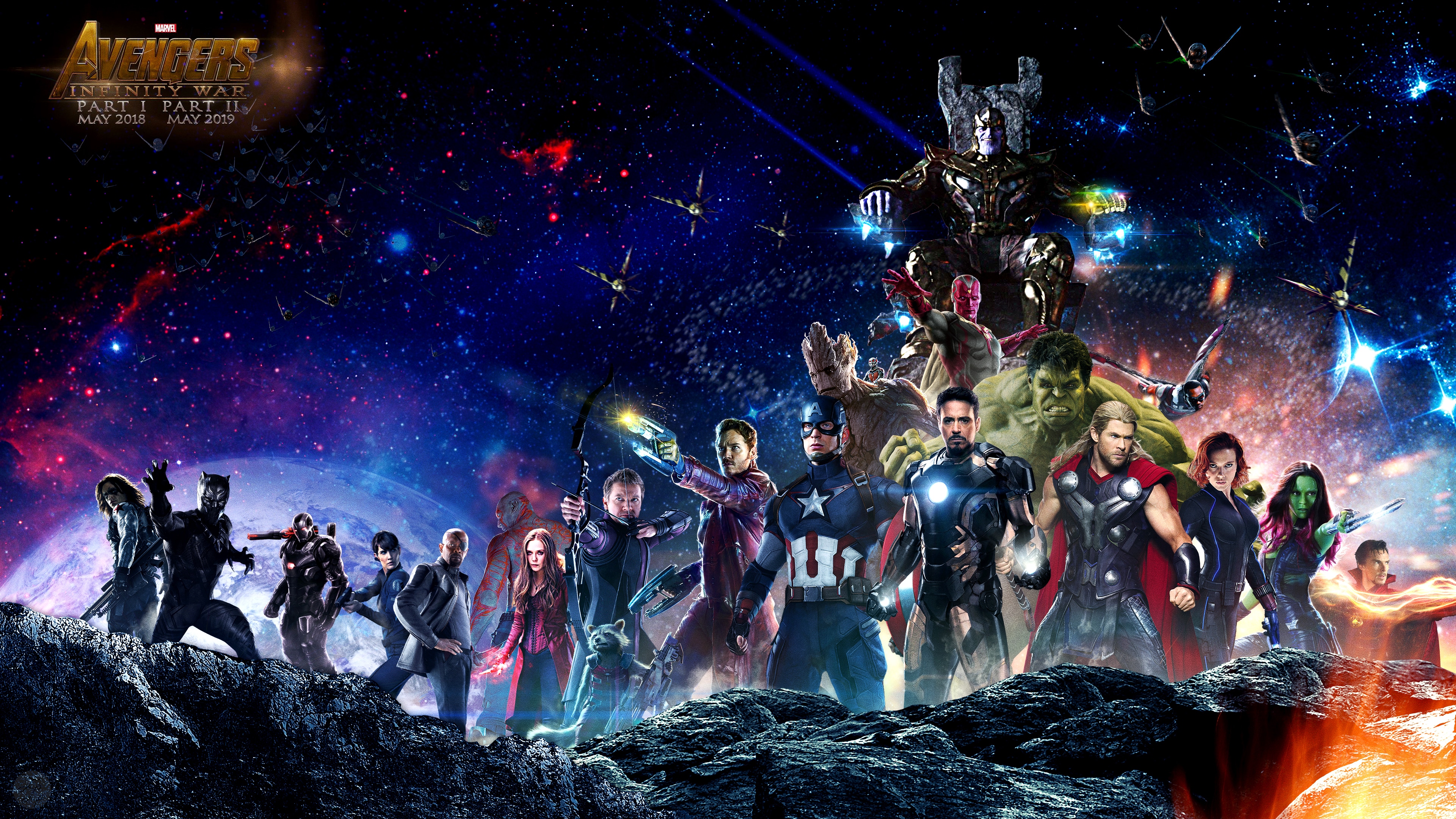 Avengers Infinity War Epic 4K Ultra HD Wallpaper Avengers Infinity War Epic 4K Ultra HD Wallpaper