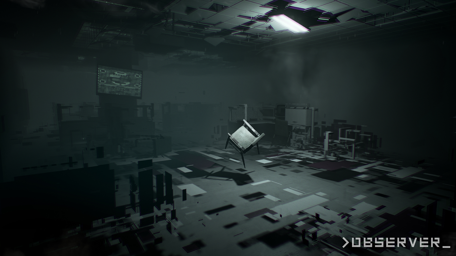 Cyberpunk Observer Game HD Wallpaper