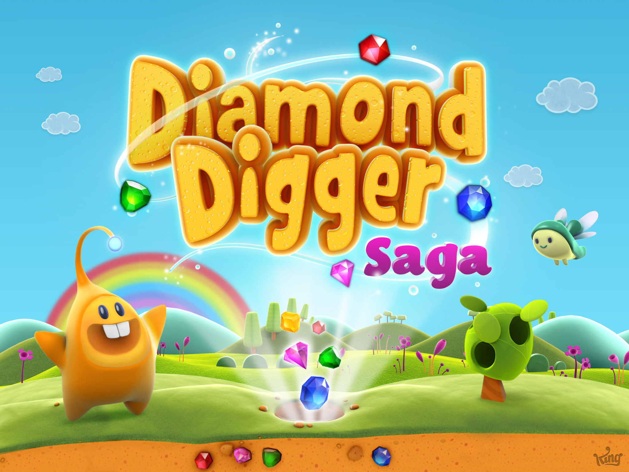 Download Video Game Diamond Digger Saga HD Wallpaper