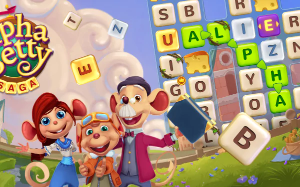 AlphaBetty Saga Wallpapers