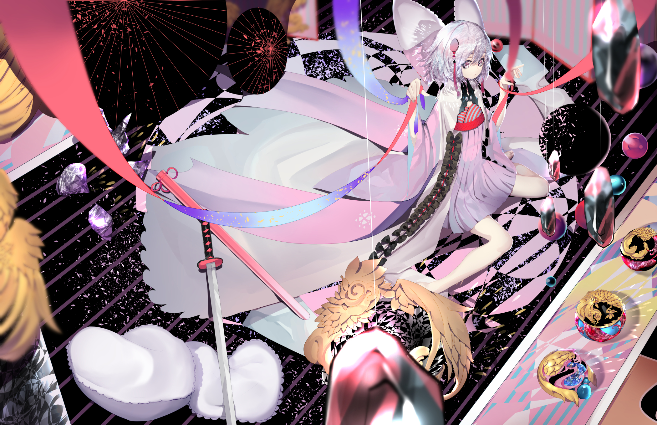 Stunning Diamond from Land of the Lustrous – HD Anime Wallpaper ...