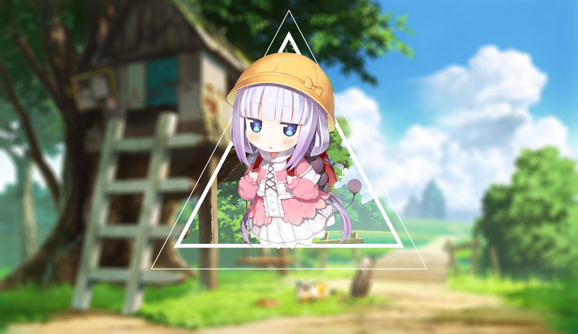 Kanna Kamui HD Wallpaper – Miss Kobayashi's Dragon Maid Charm