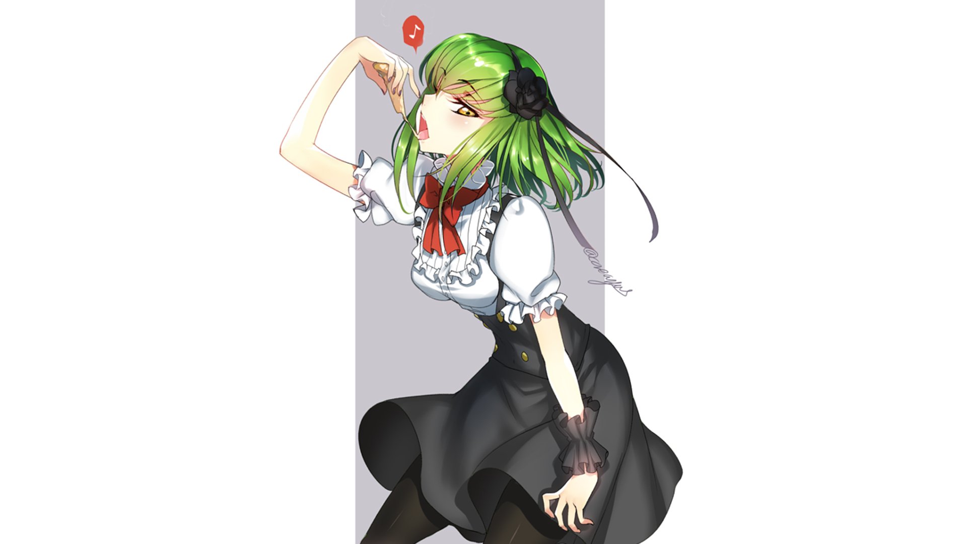 C.C. from Code Geass - Stunning HD Wallpaper