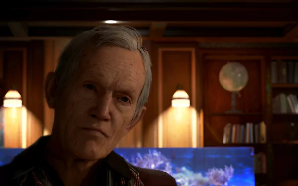 Download Carl Manfred Video Game Detroit: Become Human HD Wallpaper