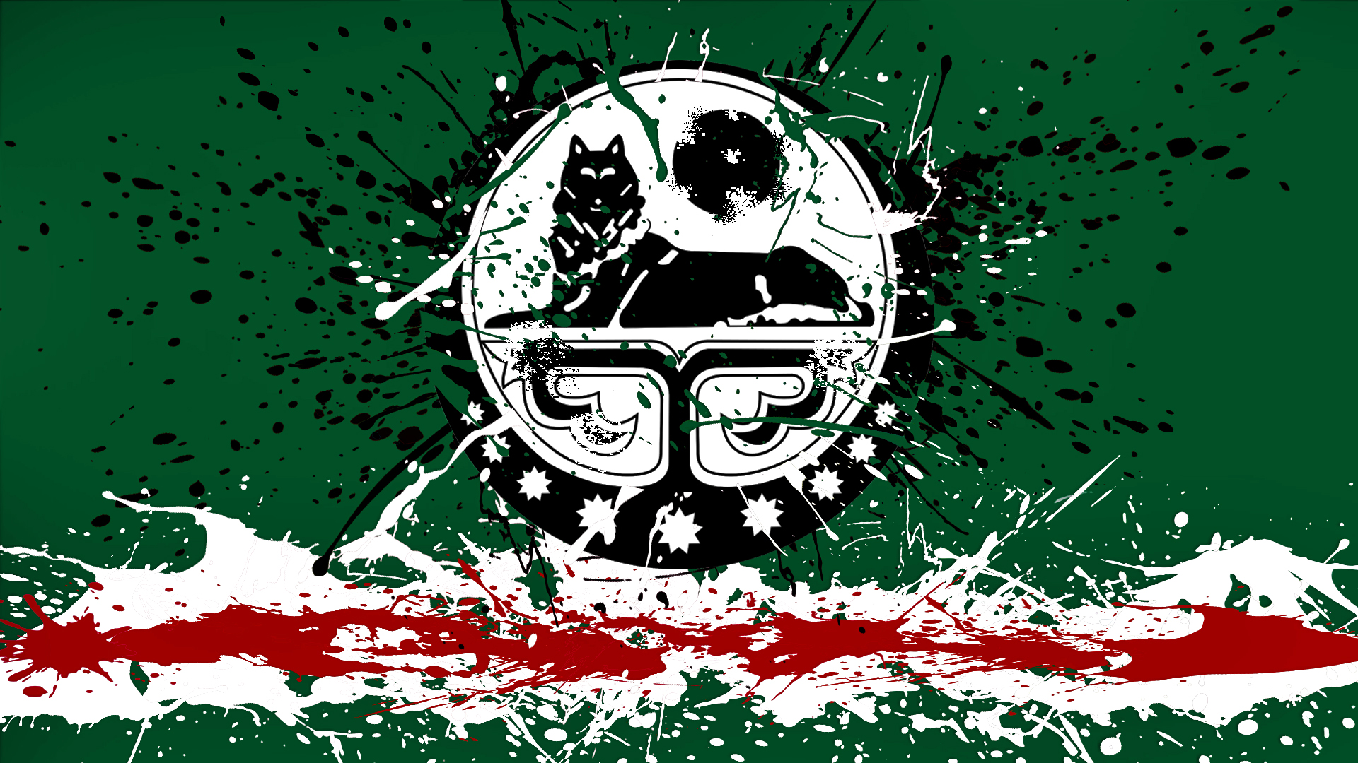 Chechen Flag by BlackBorz