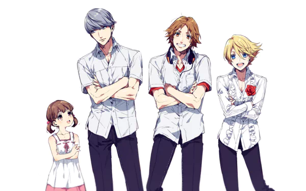 Persona 4 Golden Characters HD Wallpaper