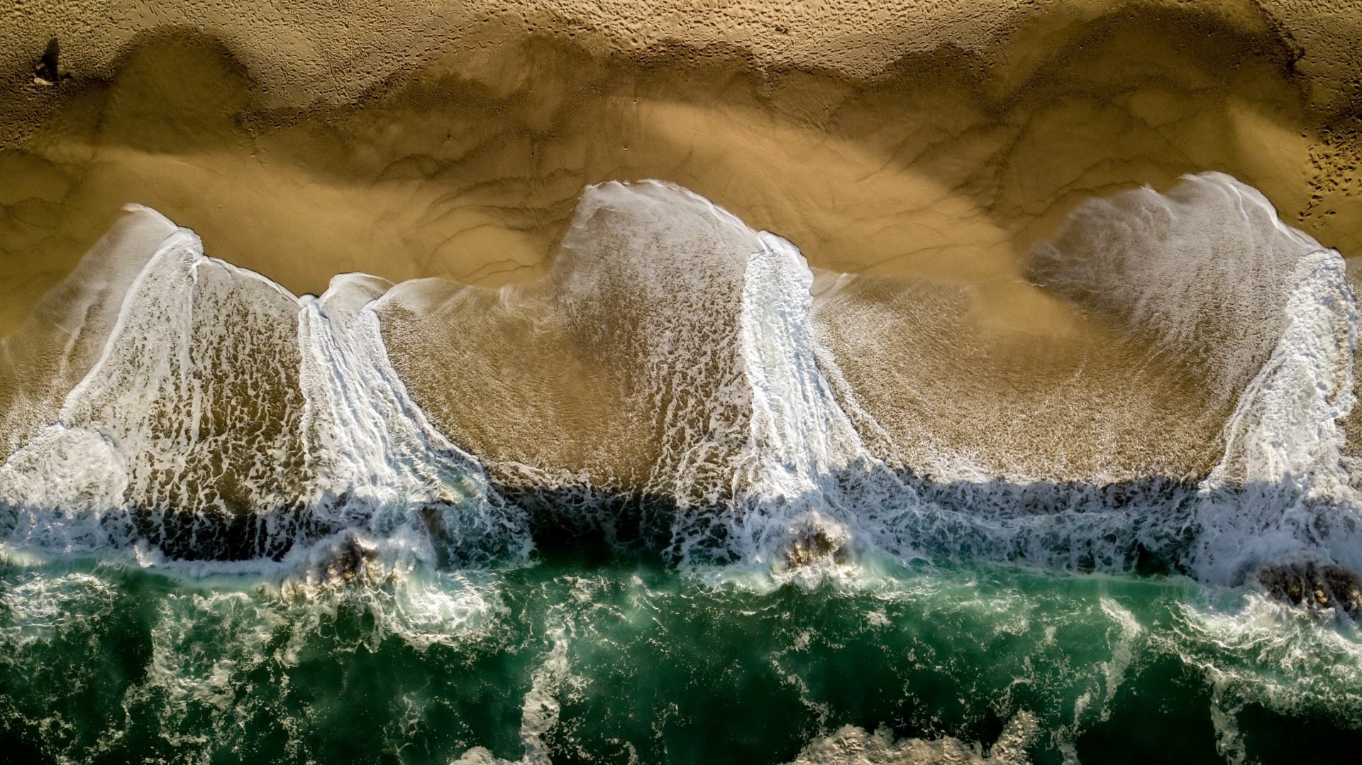 Download Sand Aerial Nature Beach HD Wallpaper | 3039x1707 | Wallpaper ...