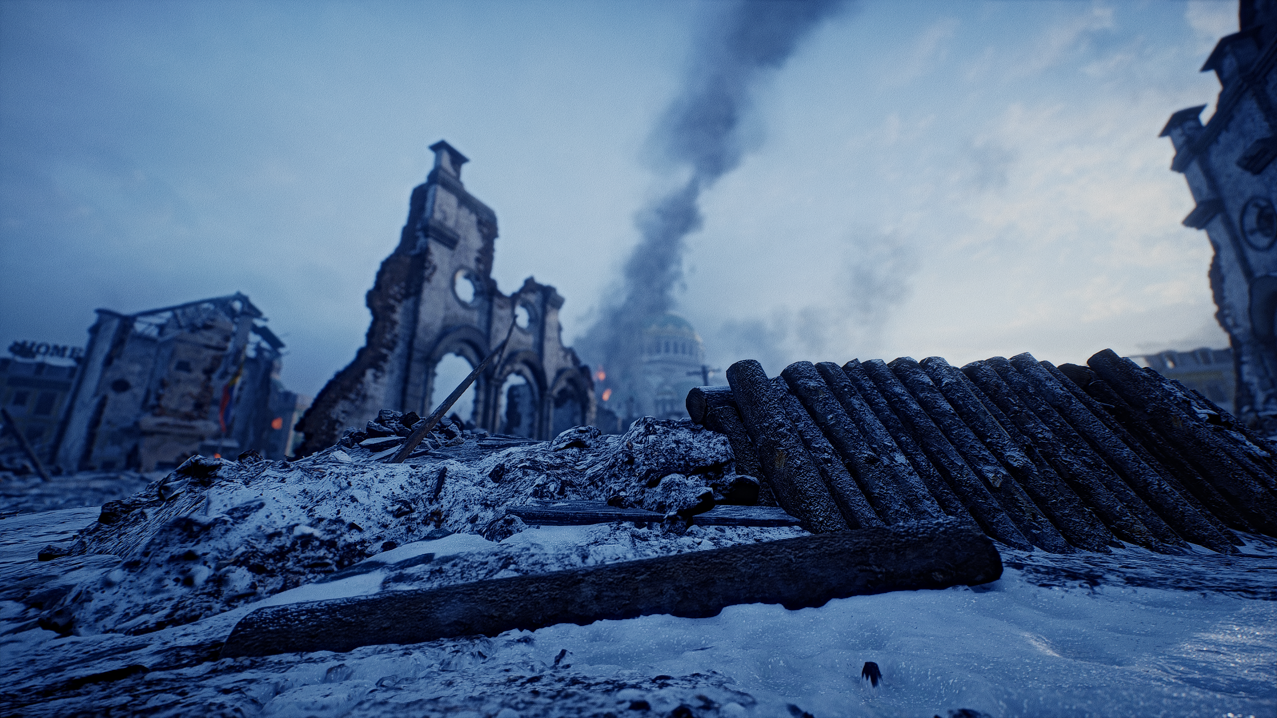 Download Snow Video Game Battlefield 1 HD Wallpaper by FLX-II