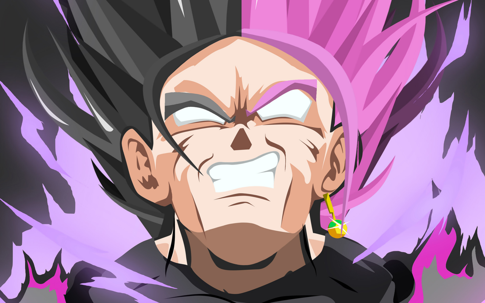 Download Super Saiyan Rosé Black Goku Anime Dragon Ball Super HD ...