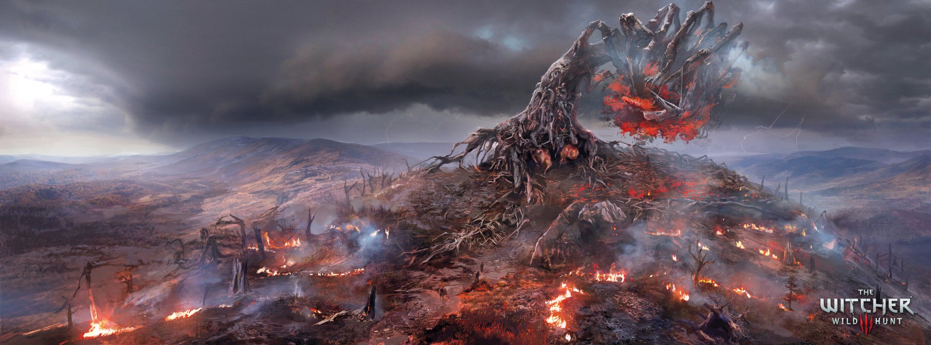 The Witcher 3: Epic 8K Ultra HD Wild Hunt Landscape Wallpaper